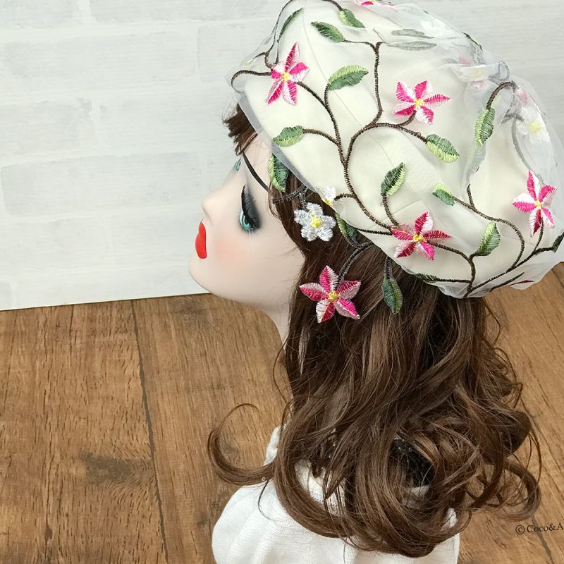 Excuse me, Flower Embroidery (White) | Coco&Ami | Wunderwelt Fleur ...