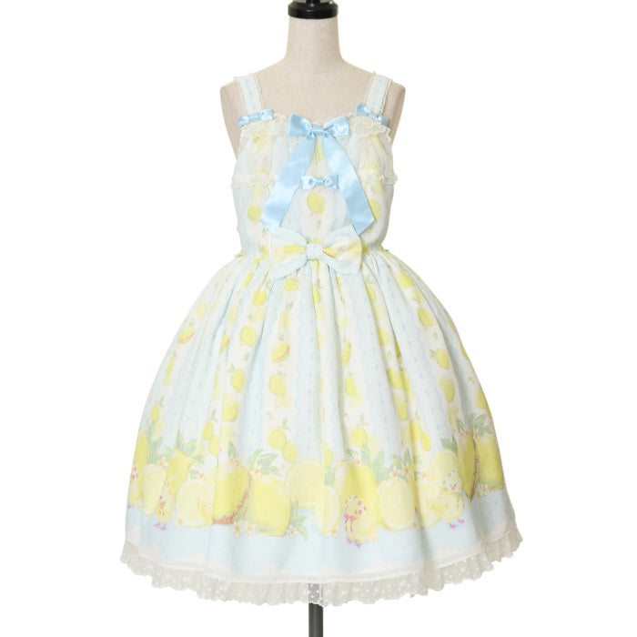 【USED】Fruity Lemonジャンパースカート | Angelic Pretty | ロリータ ゴスロリブランド服・古着の通販は ...