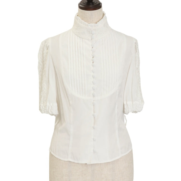 【USED】【Mサイズ】gracious レースブラウス | Sheglit | ロリータ ゴスロリブランド服・古着の通販はワンダーウェルト